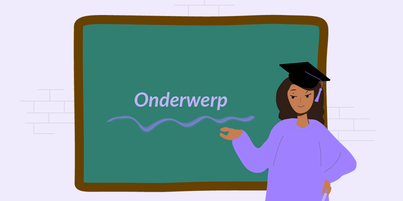 Wat is een onderwerp?