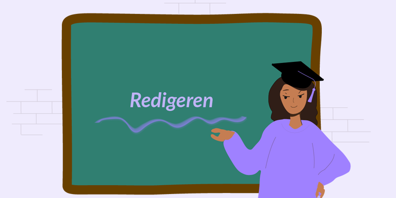 Wat is redigeren?